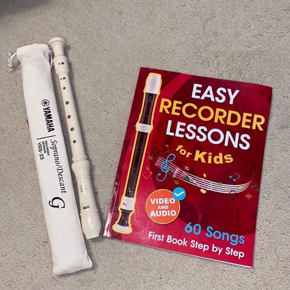 Yamaha | Toys | Yamaha Recorder And Lesson Book | Poshmark